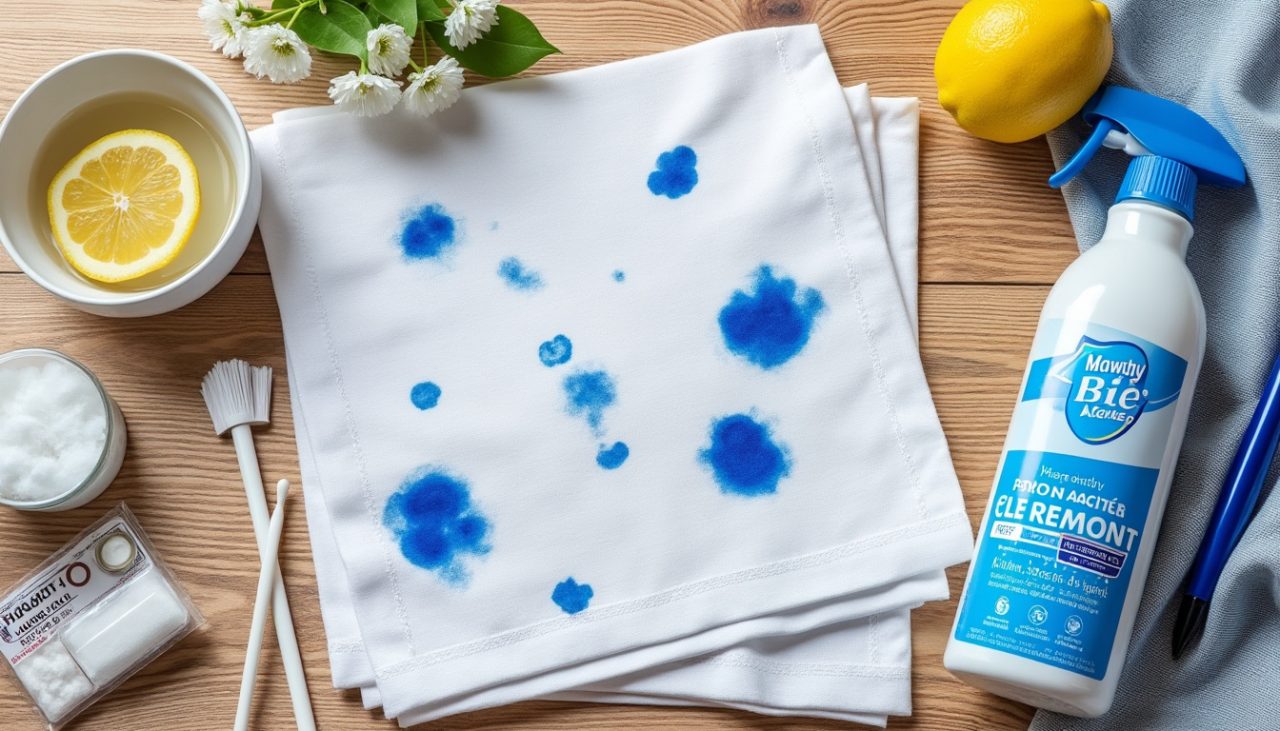 Comment éliminer les taches de stylo bille sur du coton : astuces ...
